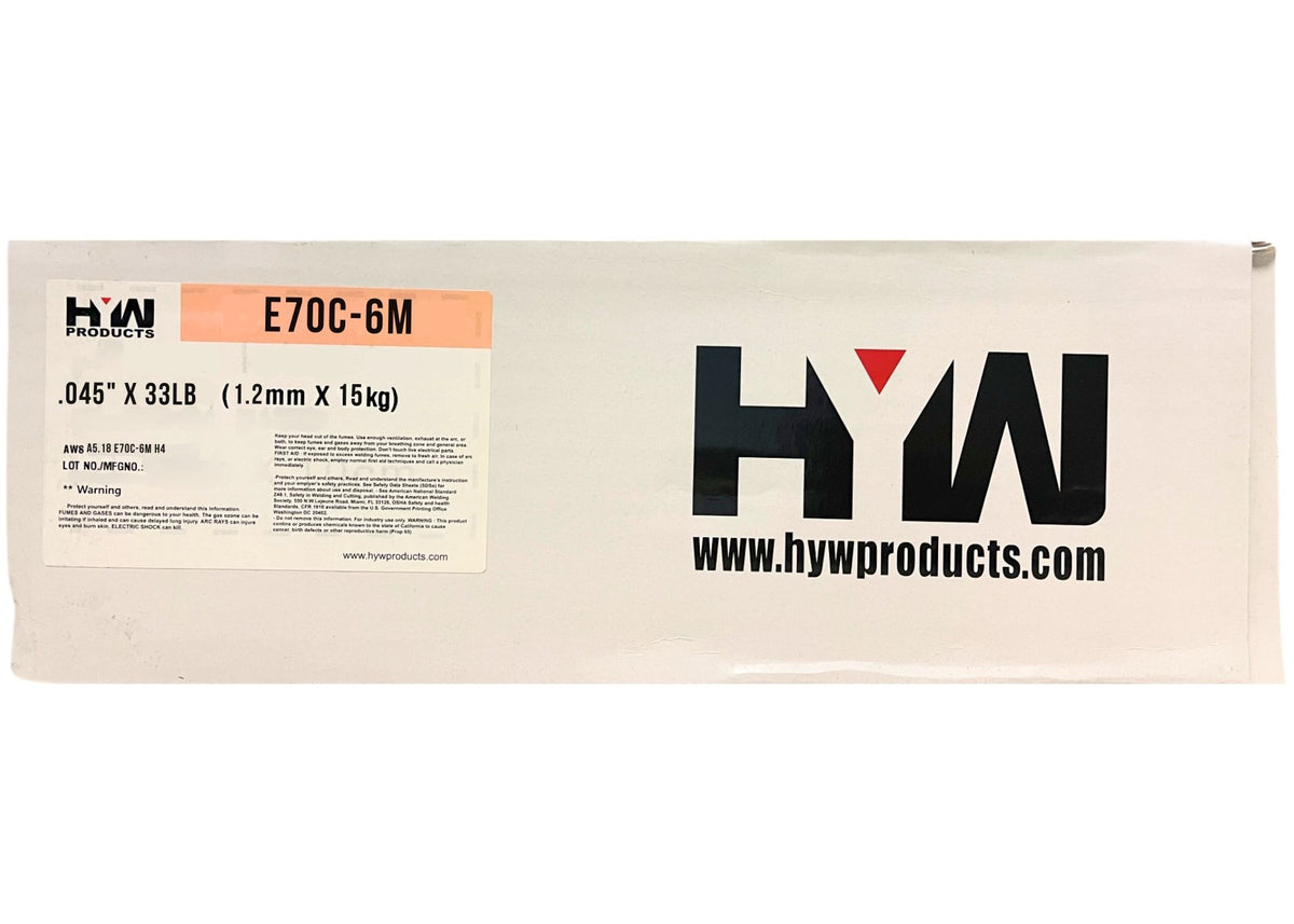 Metal core flux cored welding wire E70C-6M .045" X 33#