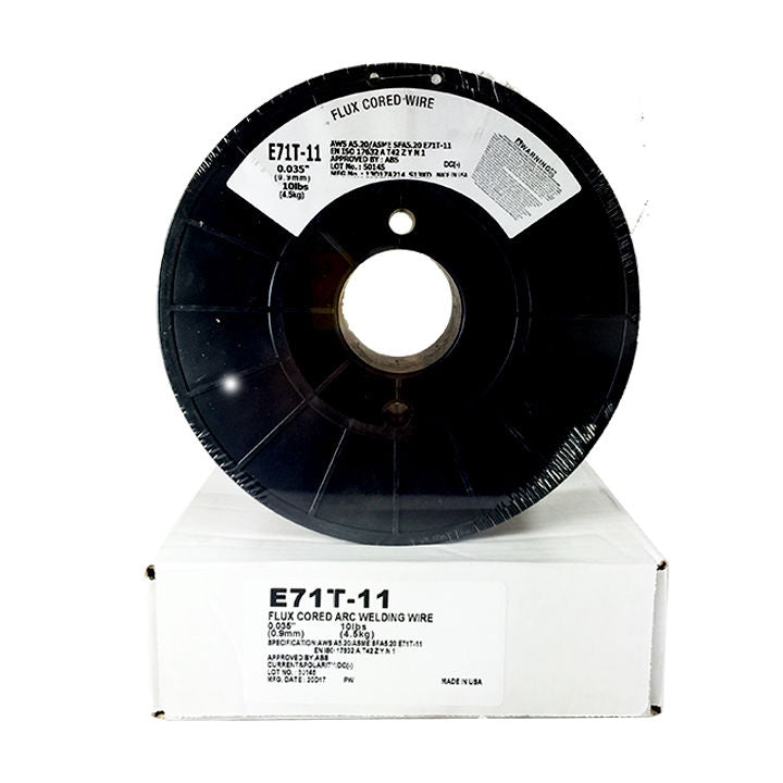 10lb .035 E71T- 11 Flux Cored Gasless Steel Weld Wire